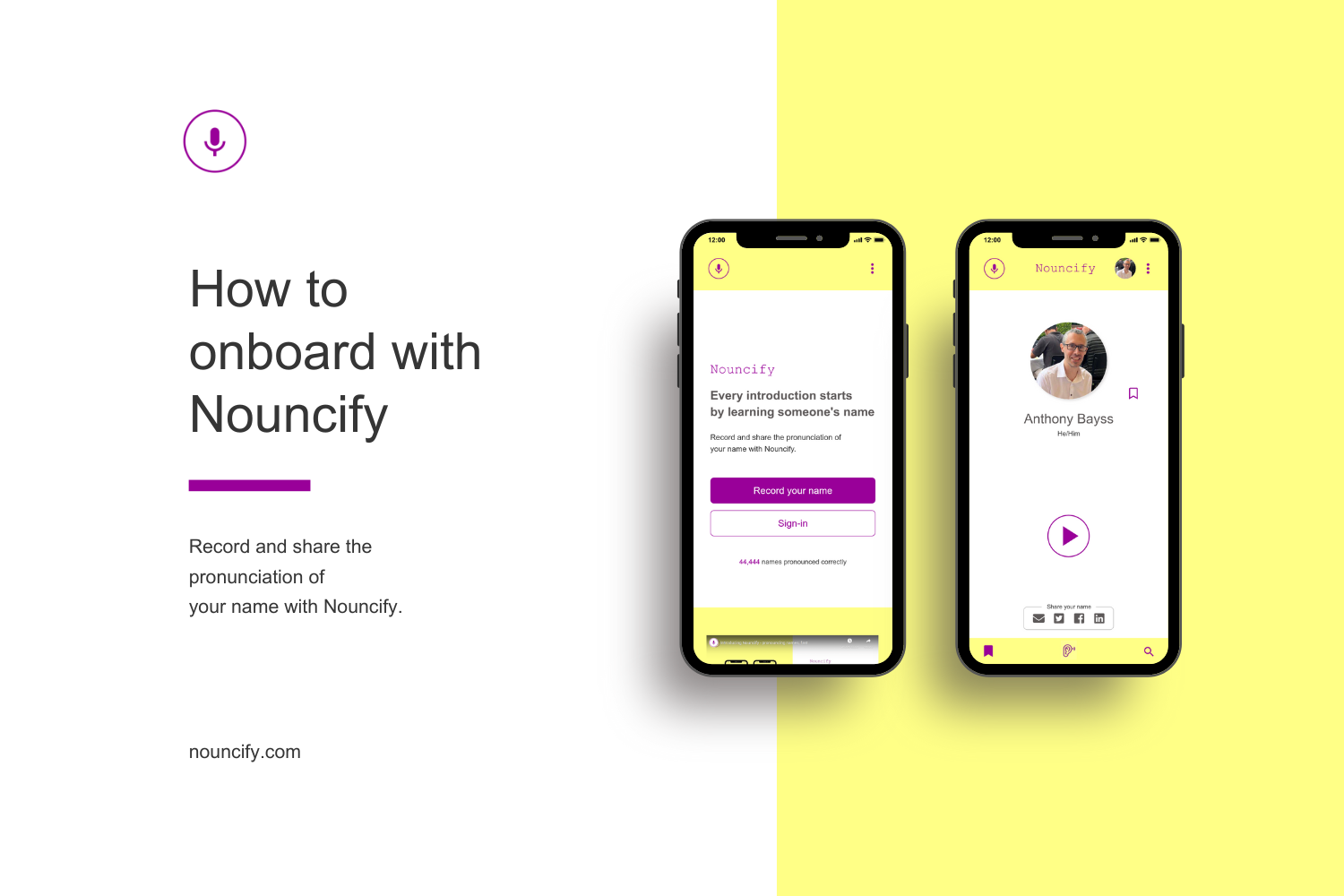 Unlocking Your Nouncify Adventure: A Step-by-Step Guide to Onboarding · Column